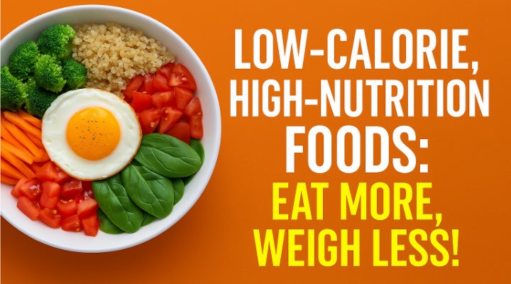 Low-Calorie, High-Nutrition Foods: Eat More, Weigh Less! | Research ...